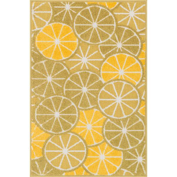 Maddy Citrus Rug (2'5 x 3'9) - Bed Bath & Beyond - 9739390