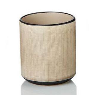 Tan 3-inch Ceramic Round Pot (Pack of 6) - Overstock - 9740029