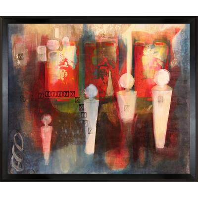 La Pastiche Jeffrey Pierson Hero Figure and the Pedestian Moment Framed ...