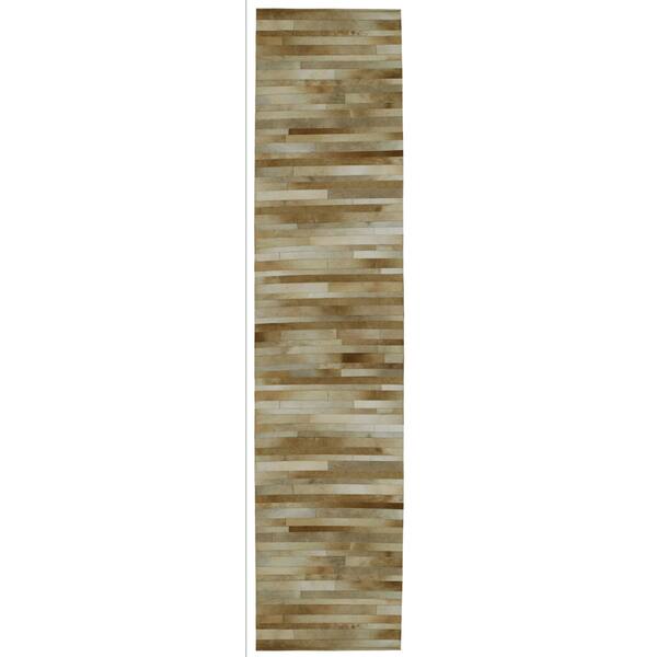 Tan Leather Hair-On Hide Matador Rug - Bed Bath & Beyond - 9756289