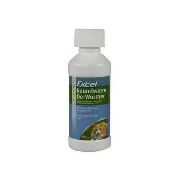 8 In 1 Pet Products Excel Roundworm De - Wormer 4 Oz - Bed Bath ...