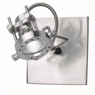 Lite Source Technic 1-light Wall Lamp - Silver - Bed Bath & Beyond ...