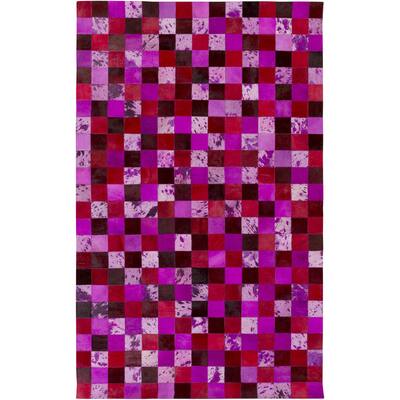 Hand-Crafted Matthias Animal Leather Area Rug - Overstock - 9804677