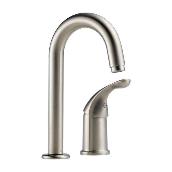 Delta Core 100/300/400 Series Single Handle Bar / Prep Faucet 1903-SS ...