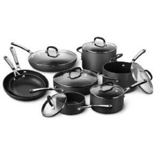 Simply Calphalon Non-stick 14-piece Cookware Set - Bed Bath & Beyond ...
