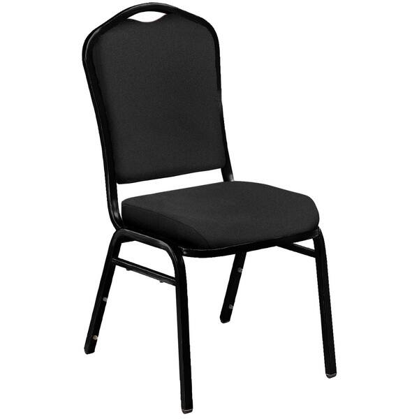 NPS 9350 Fabric Padded Metal Frame Stack Chair - Bed Bath & Beyond ...