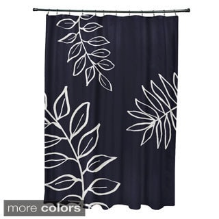 Leaf Pattern Shower Curtain - 71 x 74 - Bed Bath & Beyond - 9827508
