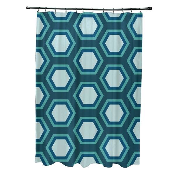 Large Honeycomb Geometric Pattern Shower Curtain Bed Bath And Beyond