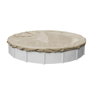 Robelle Premium Winter Cover for Round Above-ground Pools - Bed Bath ...