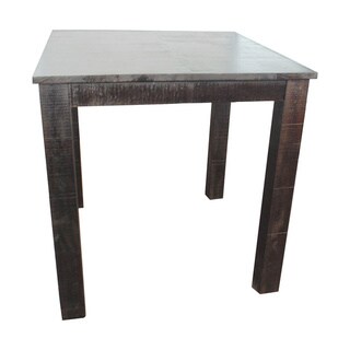 Willow Hand-scraped Black Counter Height Table - Bed Bath & Beyond ...