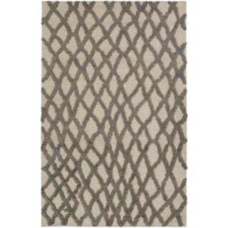 Hand-woven Addisyn Geometric Wool Area Rug - Bed Bath & Beyond - 9833624