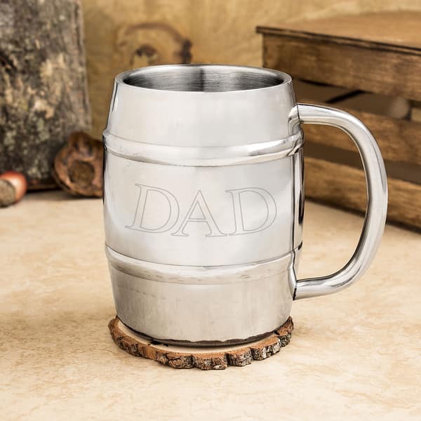 'Dad' Stainless Steel Keg Mug - Bed Bath & Beyond - 9923032