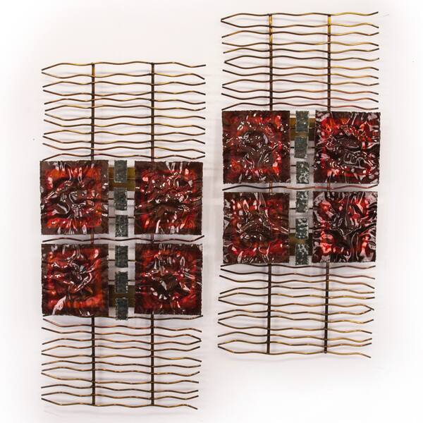 Iron Werks Gemini Dream Metal Wall Sculpture - Two Piece Set - Bed Bath ...