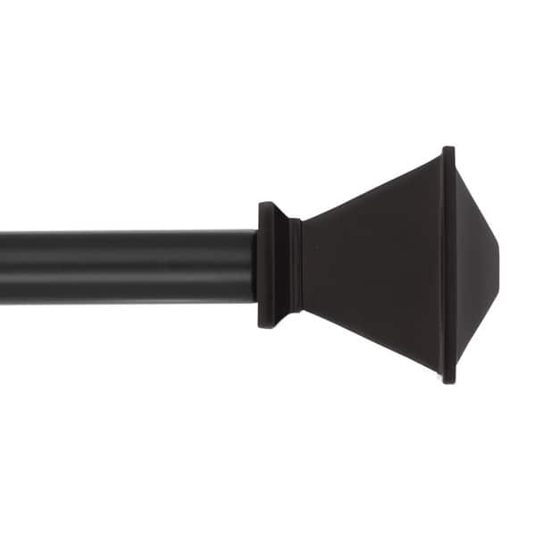 Trumpet Square Drapery Rod Set - Bed Bath & Beyond - 9934389