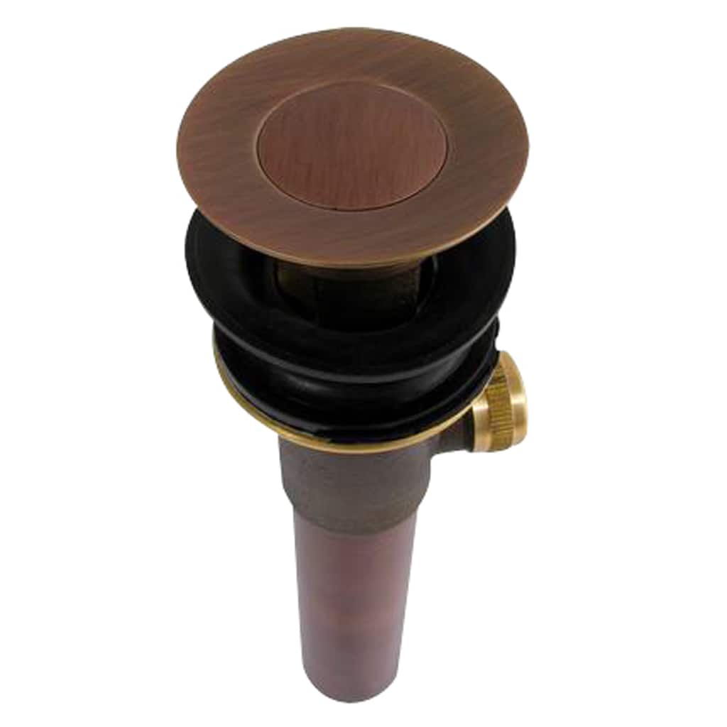 Electroplated Copper Finish Pop up Drain with Lift Rod - Overstock ...