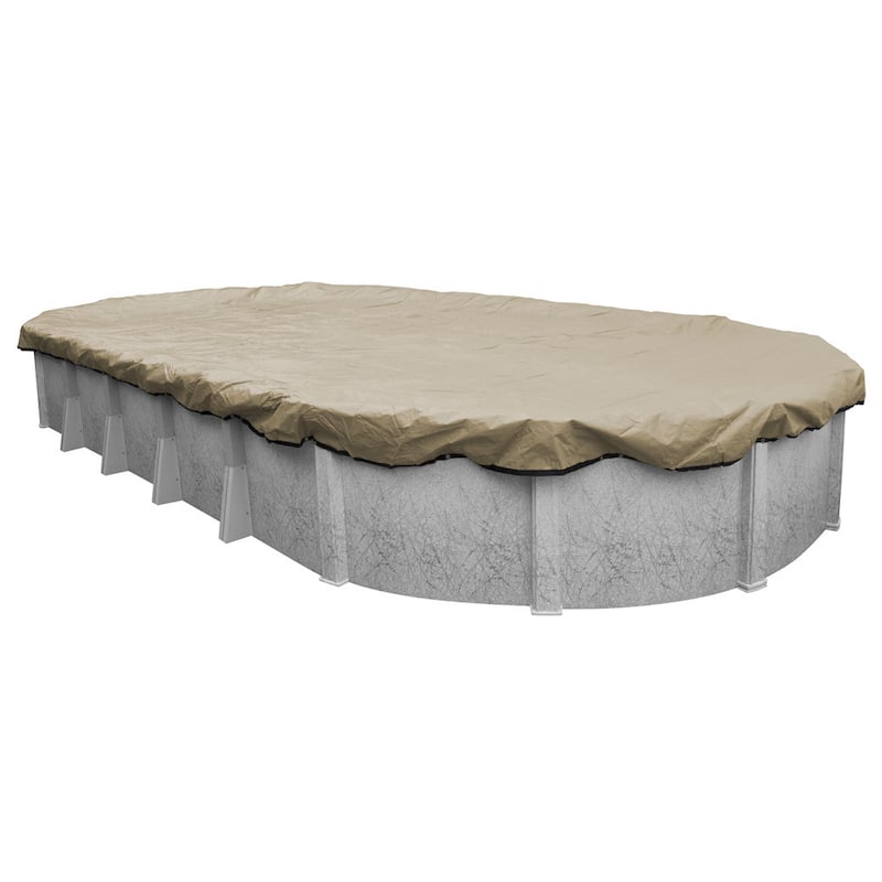 Robelle Premium Winter Cover for Oval Above-ground Pools - Multi ...