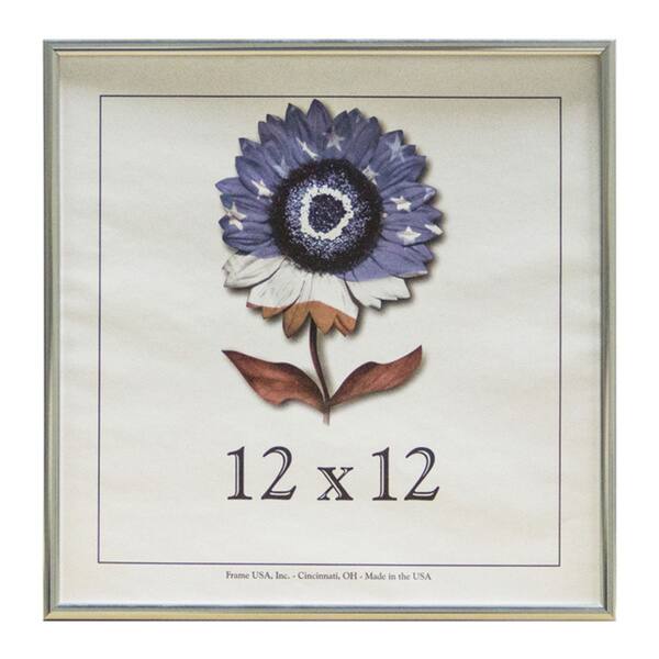 Metal I 12-inch x 12-inch Picture Frame - On Sale - Bed Bath & Beyond ...