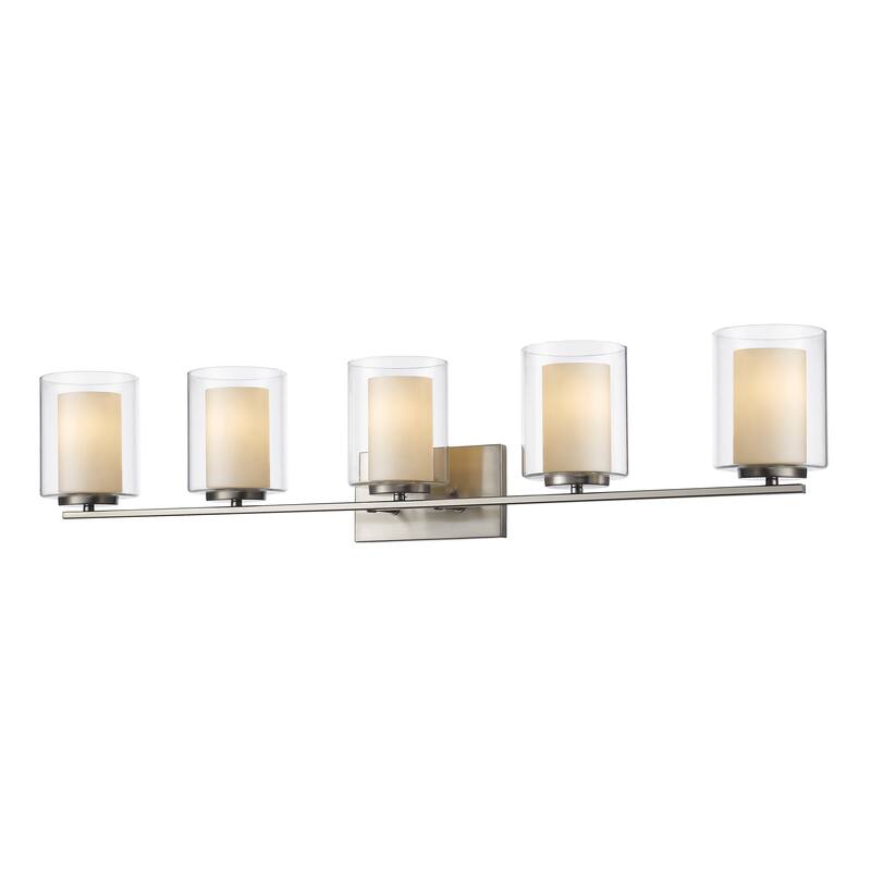 Avery Home Lighting Willow 5-light Inner Matte Opal Glass Shade and ...