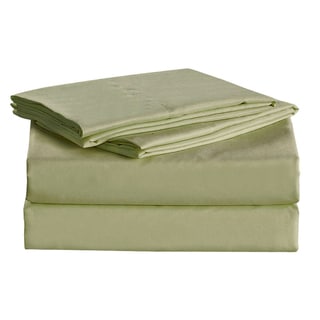 Megan Royal Light Green Sheet Set - Bed Bath & Beyond - 9958964
