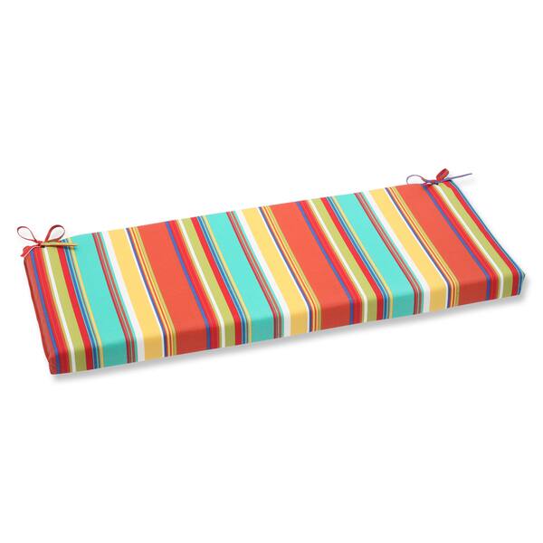 Pillow Perfect Outdoor Westport Spring Bench Cushion - Bed Bath ...