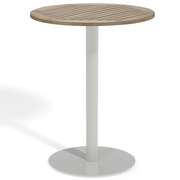 Oxford Garden Travira 32-inch Round Bar Table - Bed Bath & Beyond - 9963522