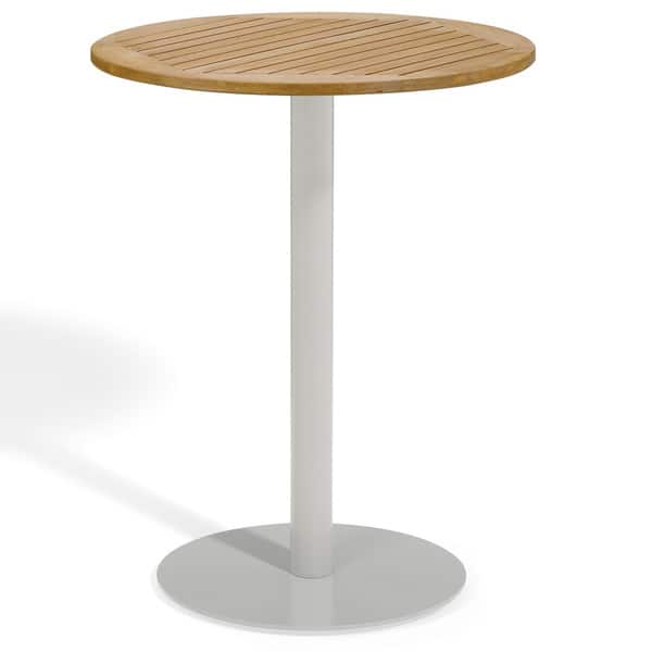 Oxford Garden Travira 32-inch Round Bar Table - Bed Bath & Beyond - 9963522