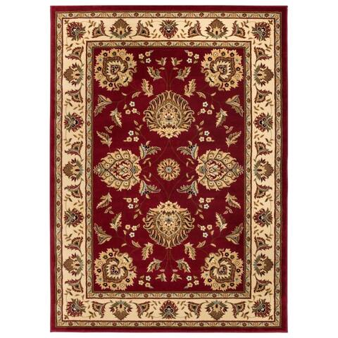 Well Woven Vanguard Oriental Border Red Area Rug - 9'2 x 12'6 - 9'2 x ...