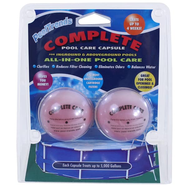 Pool Trends Swimming Pool Complete Pool Care Capsule - Bed Bath ...