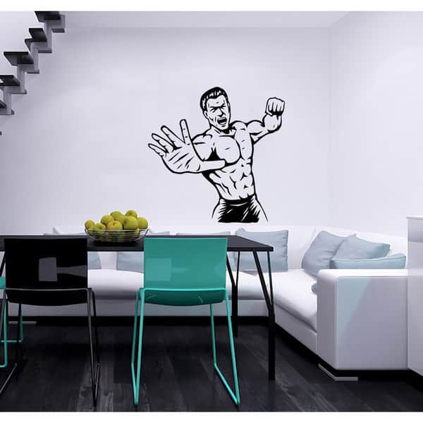 MMA Mixed Martial Arts GYM Decor crossfit Vinyl Wall Art - Bed Bath ...