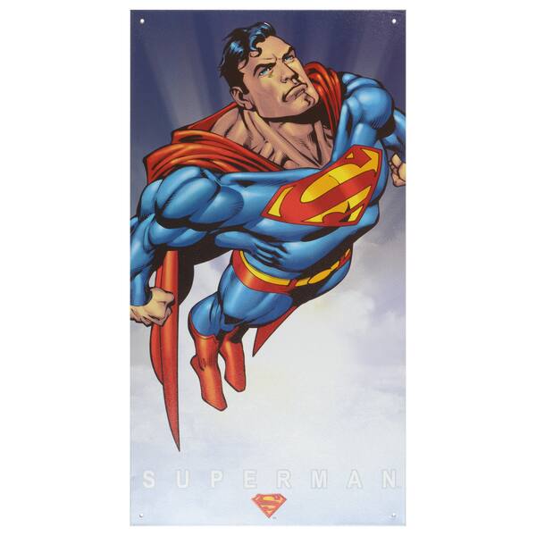 Vintage Metal Art Decorative 'Superman Classic' Tin Sign - Bed Bath ...
