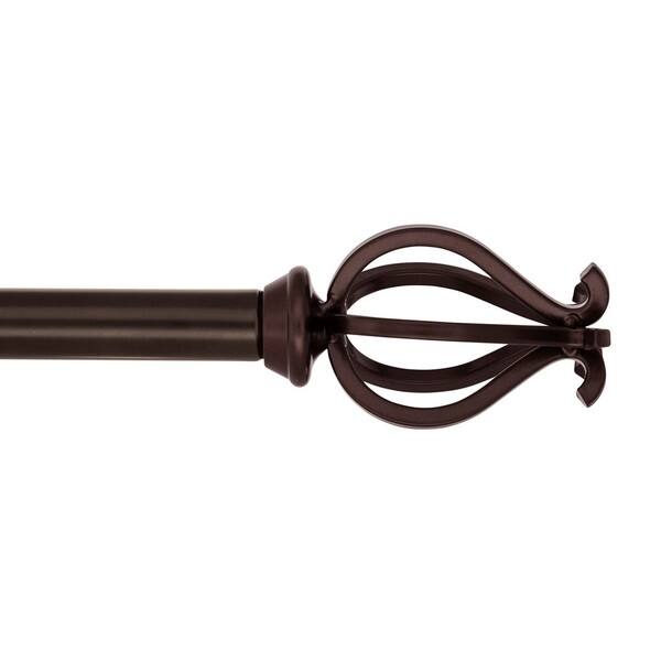 Tulip Cage Drapery Rod Set - On Sale - Bed Bath & Beyond - 9999623