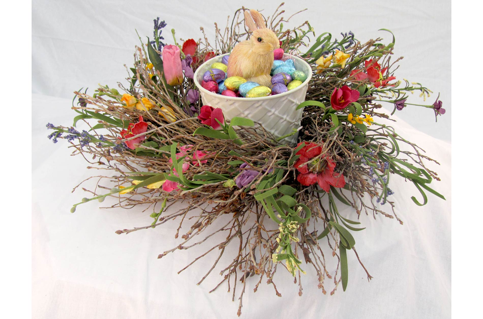 Bunny's Spring Booty Centerpiece - Bed Bath & Beyond - 5862446