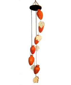 Porongo Ceramic Wind Chime (Peru) - Bed Bath & Beyond - 521279