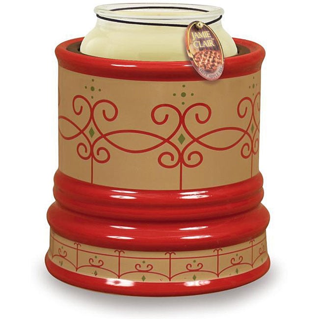 Candle Warmer Crock Terracota Scroll Bed Bath Beyond 4024239