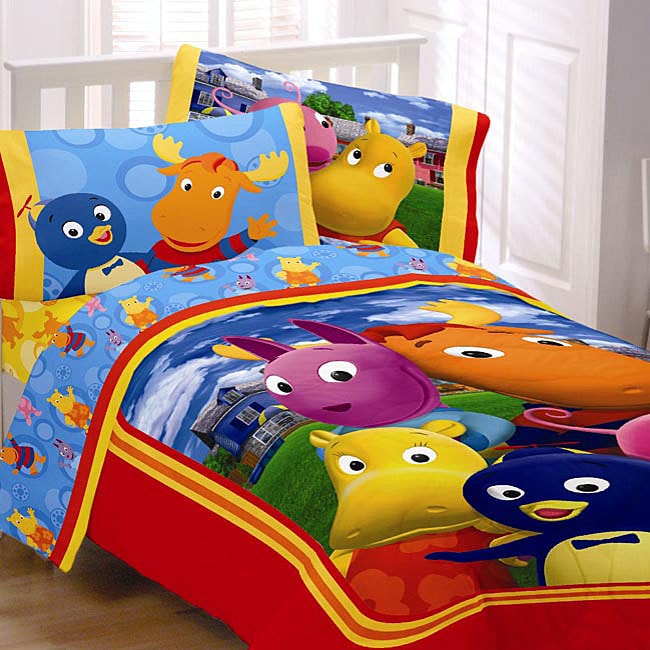 Backyardigans Twin Comforter and Sheet Set - Free Shipping Today ...