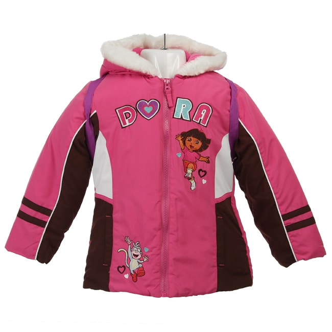 Kids Headquarters Girl's 'Dora the Explorer' Jacket with Backpack ...