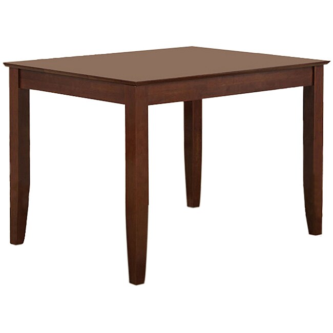 Abigail Solid Wood 48-inch Dining Table - 12339348 - Overstock.com ...