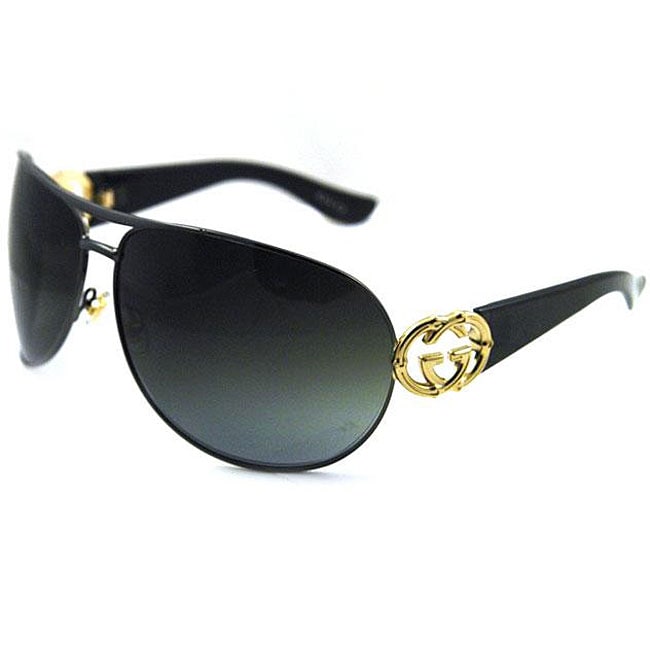 Gucci Womens Gg 2834 Oversized Aviator Sunglasses Free Shipping Today