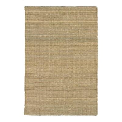 Hand-woven Flat-weave Natural Jute Rug (2'6 x 7'6) - Overstock - 4870307