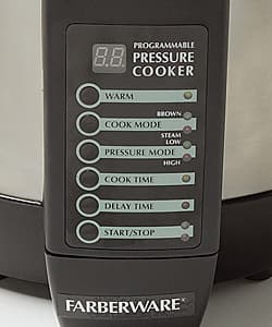 Farberware 4-Quart Programmable Pressure Cooker (Refurbished) - Bed ...