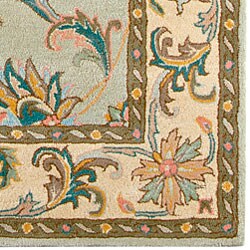 Hand-tufted Tuscan Villa Thomasville Wool Rug (8' x 11') - Bed Bath ...