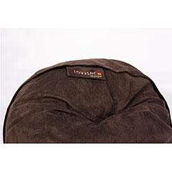 LoveSac CitySac 4-foot Lounge Chair Espresso Brown - Bed Bath & Beyond ...