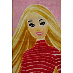 Pink Barbie Area Rug (3'4 x 5'3) - multi - Bed Bath & Beyond - 4123285