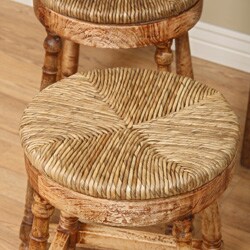 Cape Cod Rush Seat Stools (Set of 2) (Indonesia) - Bed Bath & Beyond ...