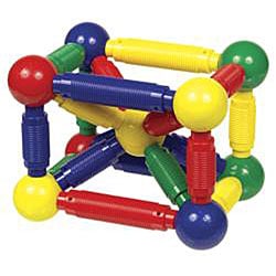 Guidecraft 36-piece Magneatos Jumbo Magnetic Construction Set - Bed ...