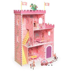 Badger Basket Fantasy Play Castle with Accessories Dollhouse - Bed Bath ...