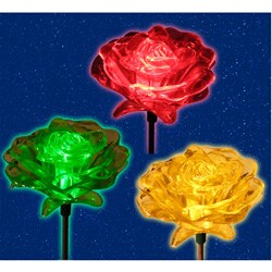 Color Changing Solar Roses (Pack of 2) - Bed Bath & Beyond - 3252619