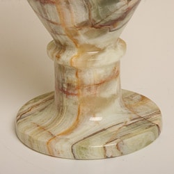 Onyx Stone Decorative Flower Vase (Pakistan) - Bed Bath & Beyond - 5158348