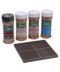 No Flare Square Grill Tiles (28) - Bed Bath & Beyond - 1041621