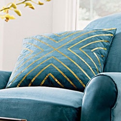 Viva Teal Pillows (Set of 2) - Bed Bath & Beyond - 1717378